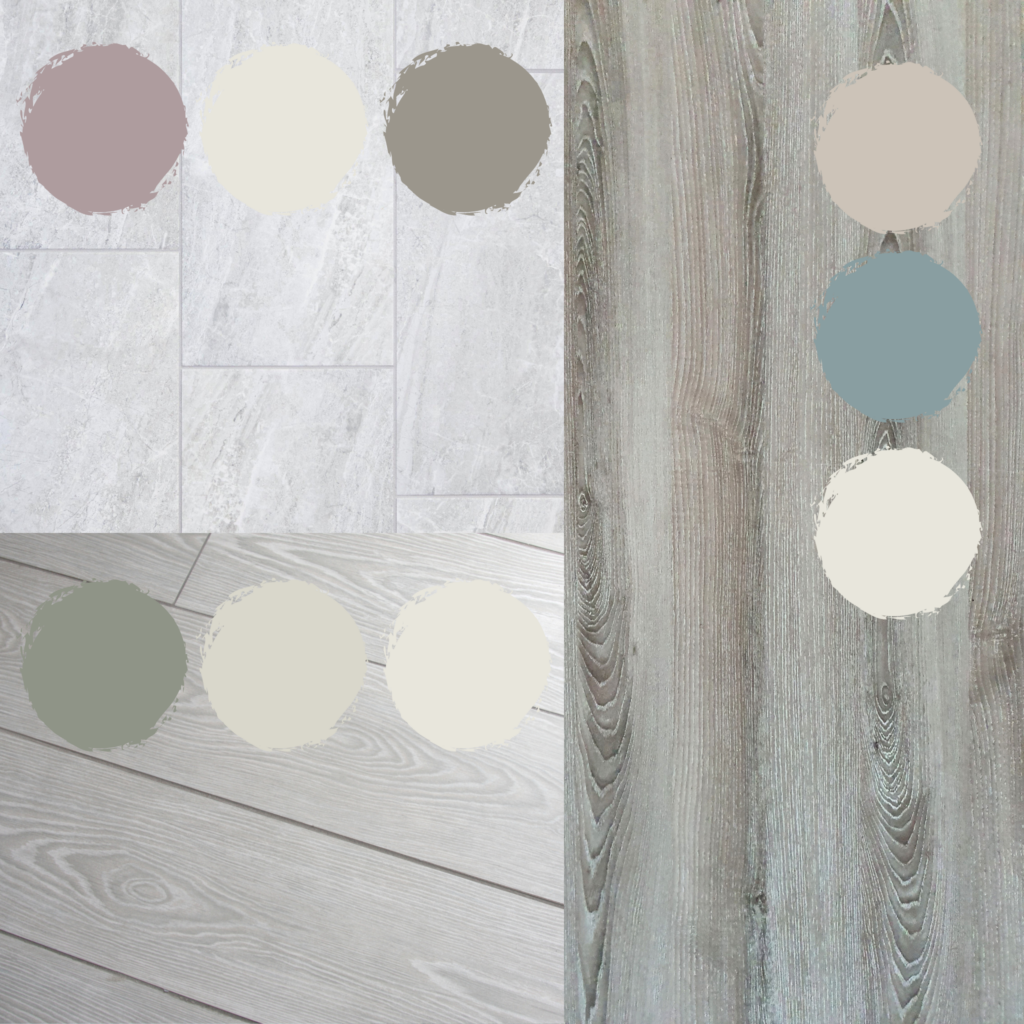 How to Warm Up Your Home with Existing Gray Flooring - M4Designs
